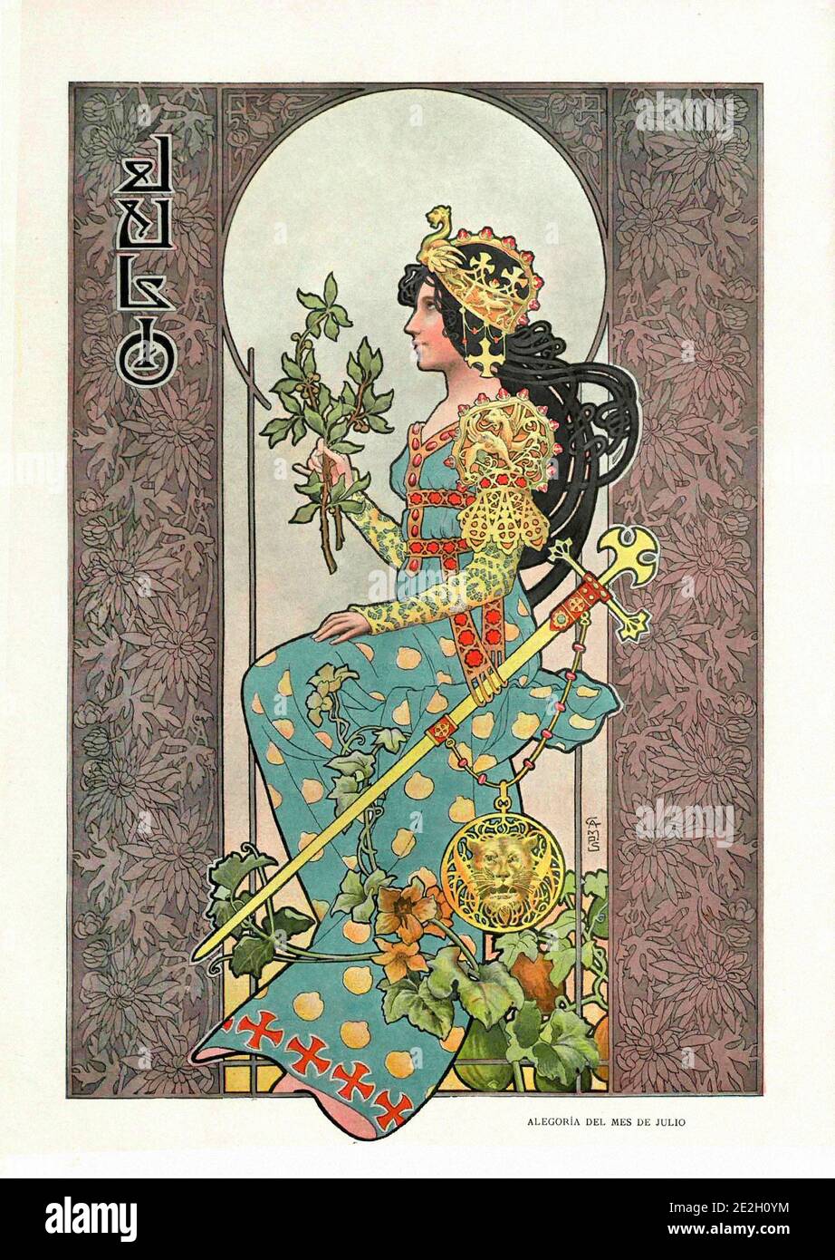 Frauen Des Jugendstils Stockfotos und -bilder Kaufen - Alamy