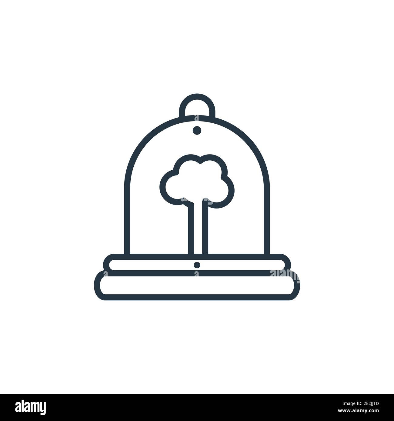 Vektorsymbol für Inkubator-Umrisse. Dünne Linie schwarz Inkubator ...