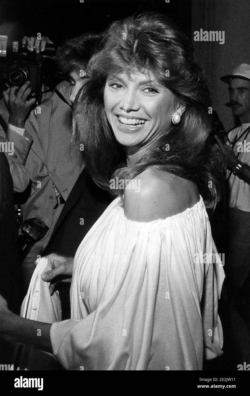 Victoria Principal bei der Eröffnung in Zorba im Dorothy Chandler ...