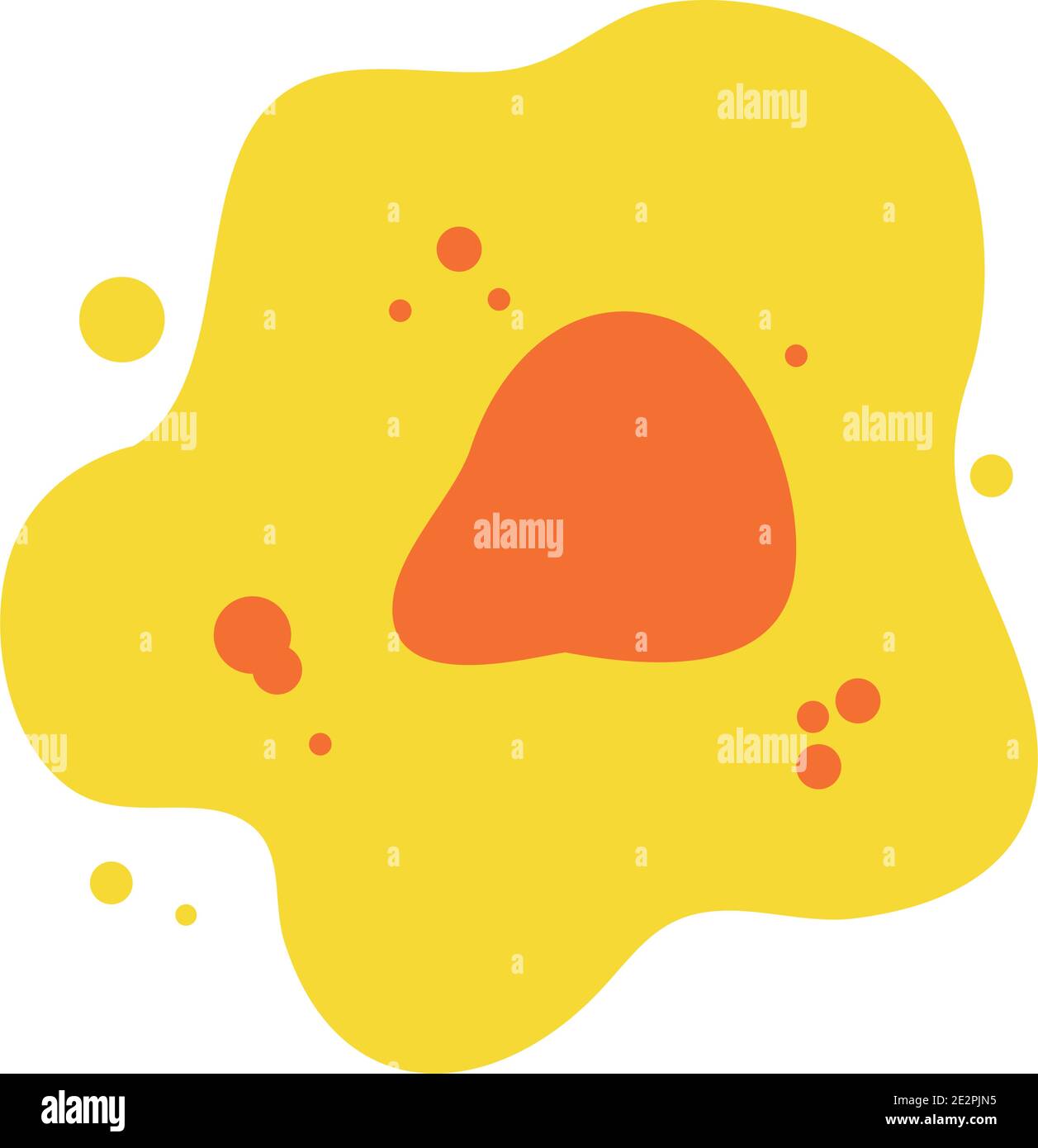 chlamydia Bakterien Symbol auf weißem Hintergrund, buntes Design ...