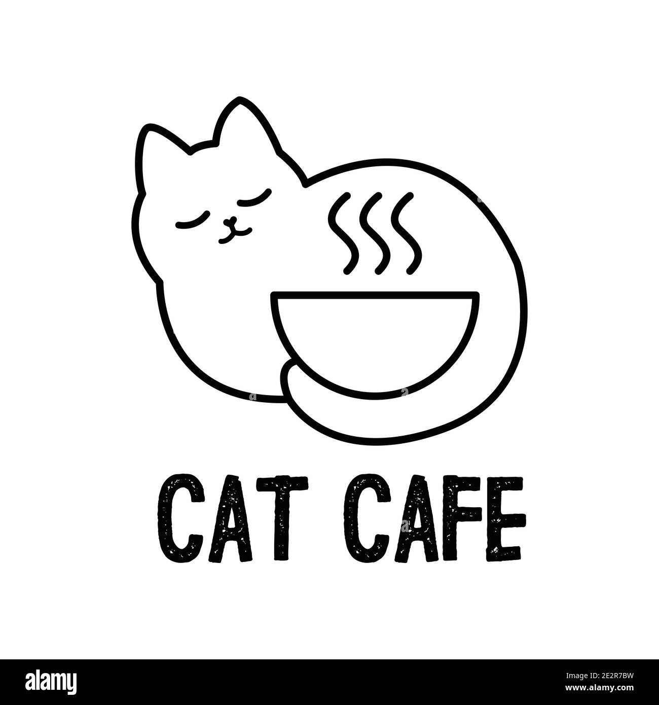 Katzen logo -Fotos und -Bildmaterial in hoher Auflösung – Alamy