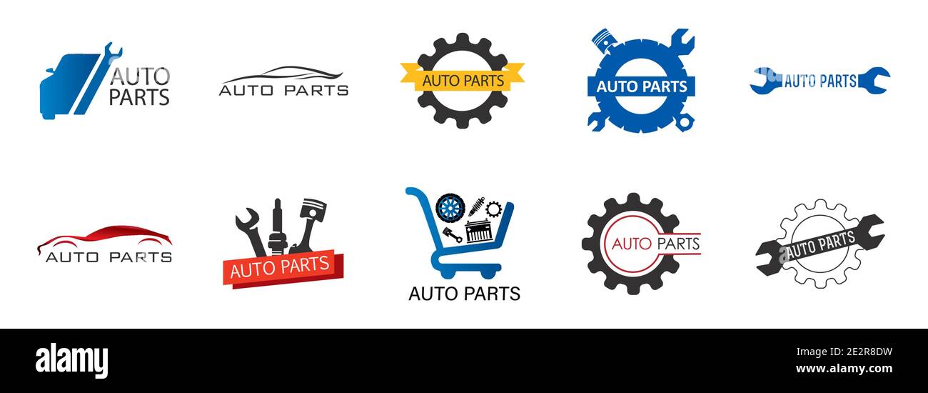 Auto ersatzteile logo Stock-Vektorgrafiken kaufen - Alamy
