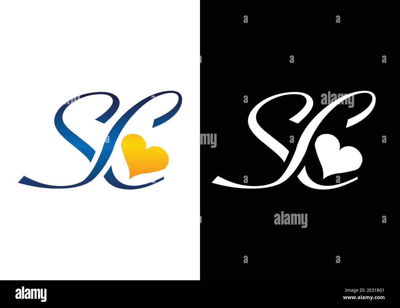 Sc logo design -Fotos und -Bildmaterial in hoher Auflösung – Alamy