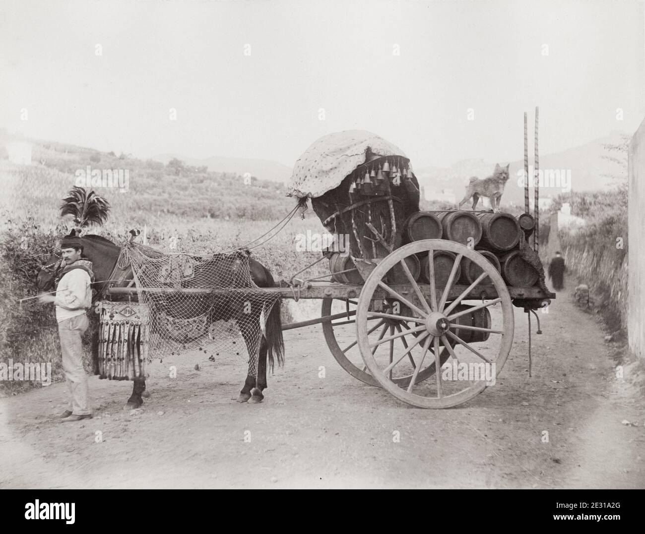 Wagen mit weinfässern -Fotos und -Bildmaterial in hoher Auflösung – Alamy