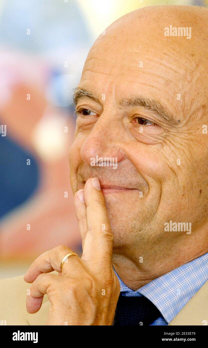 Alain Juppe, Frankreichs ehemaliger Premierminister und Bürgermeister ...