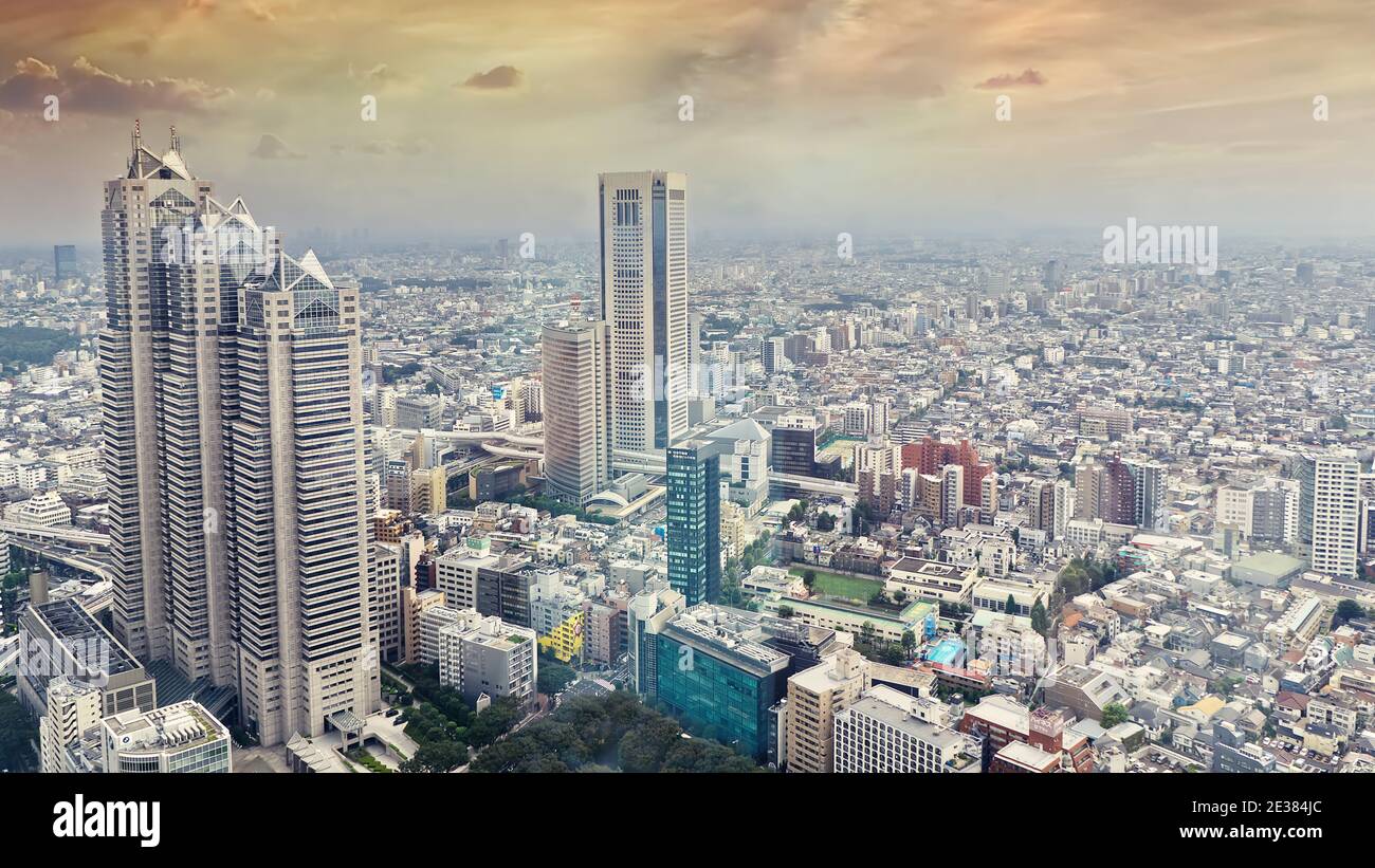 Blick vom tokyo rathausturm -Fotos und -Bildmaterial in hoher Auflösung ...