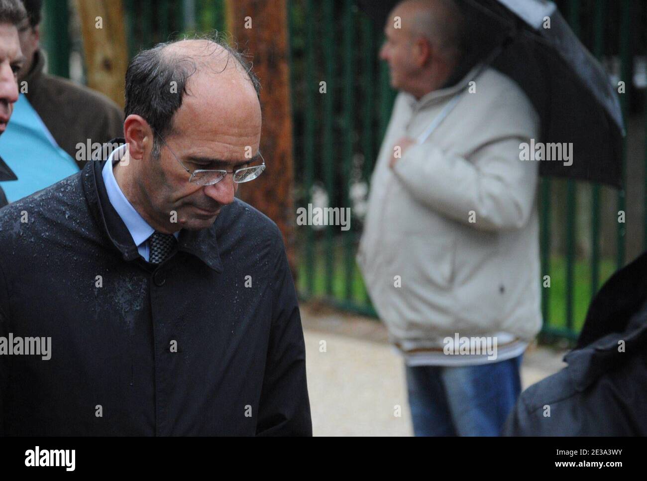Der französische Minister für Arbeit, soziale Beziehungen und ...