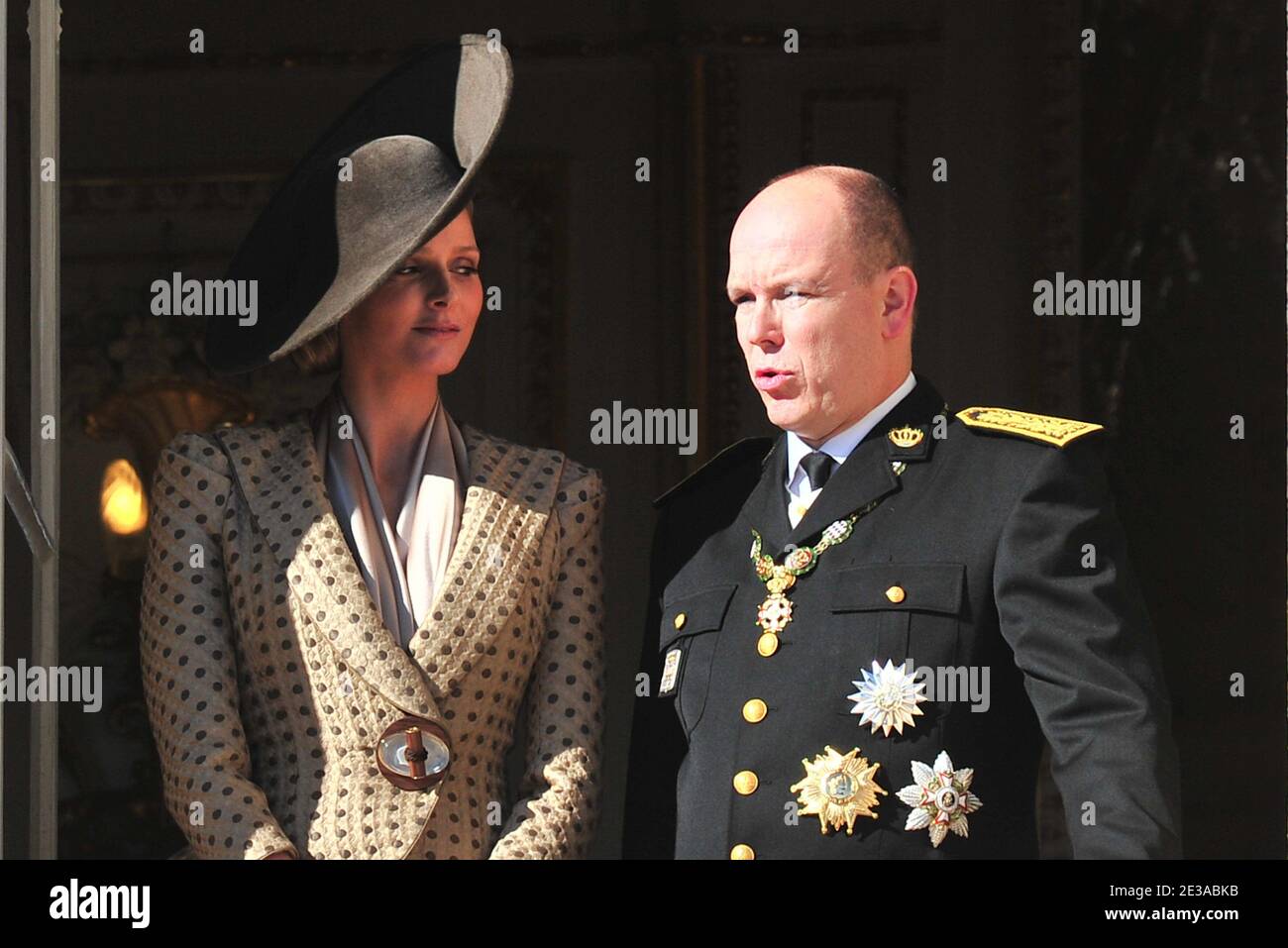 HSH der Prinz Albert II. Von Monacos Verlobter Charlene Wittstock und ...