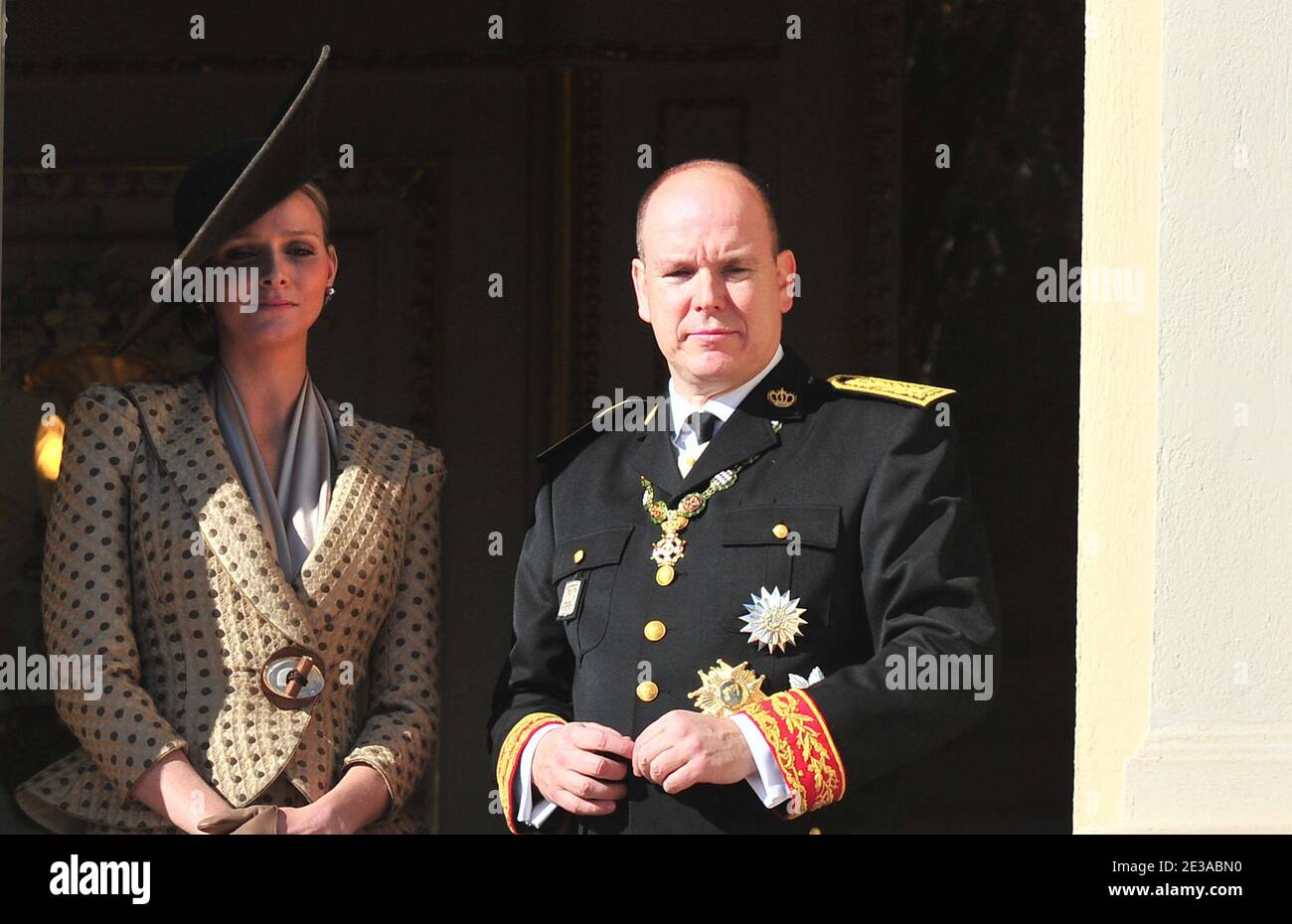 HSH der Prinz Albert II. Von Monacos Verlobter Charlene Wittstock und ...