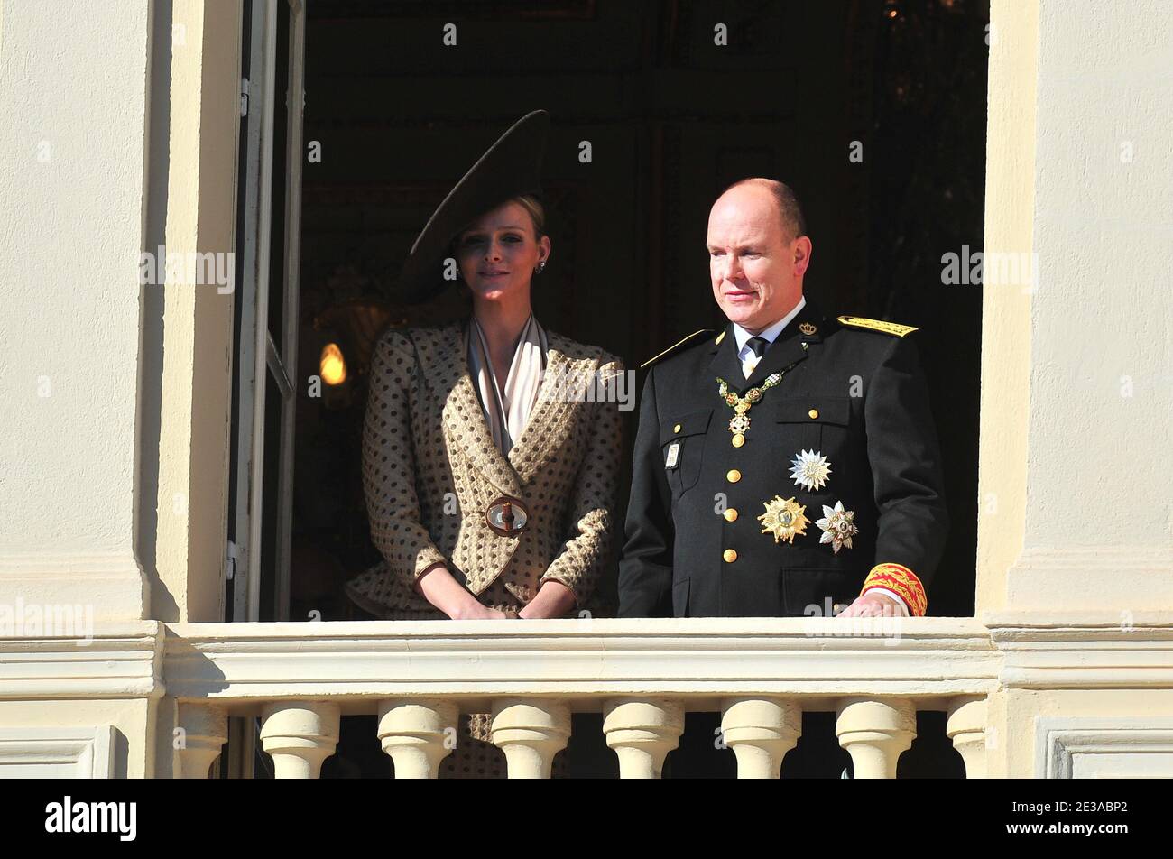 HSH der Prinz Albert II. Von Monacos Verlobter Charlene Wittstock und ...