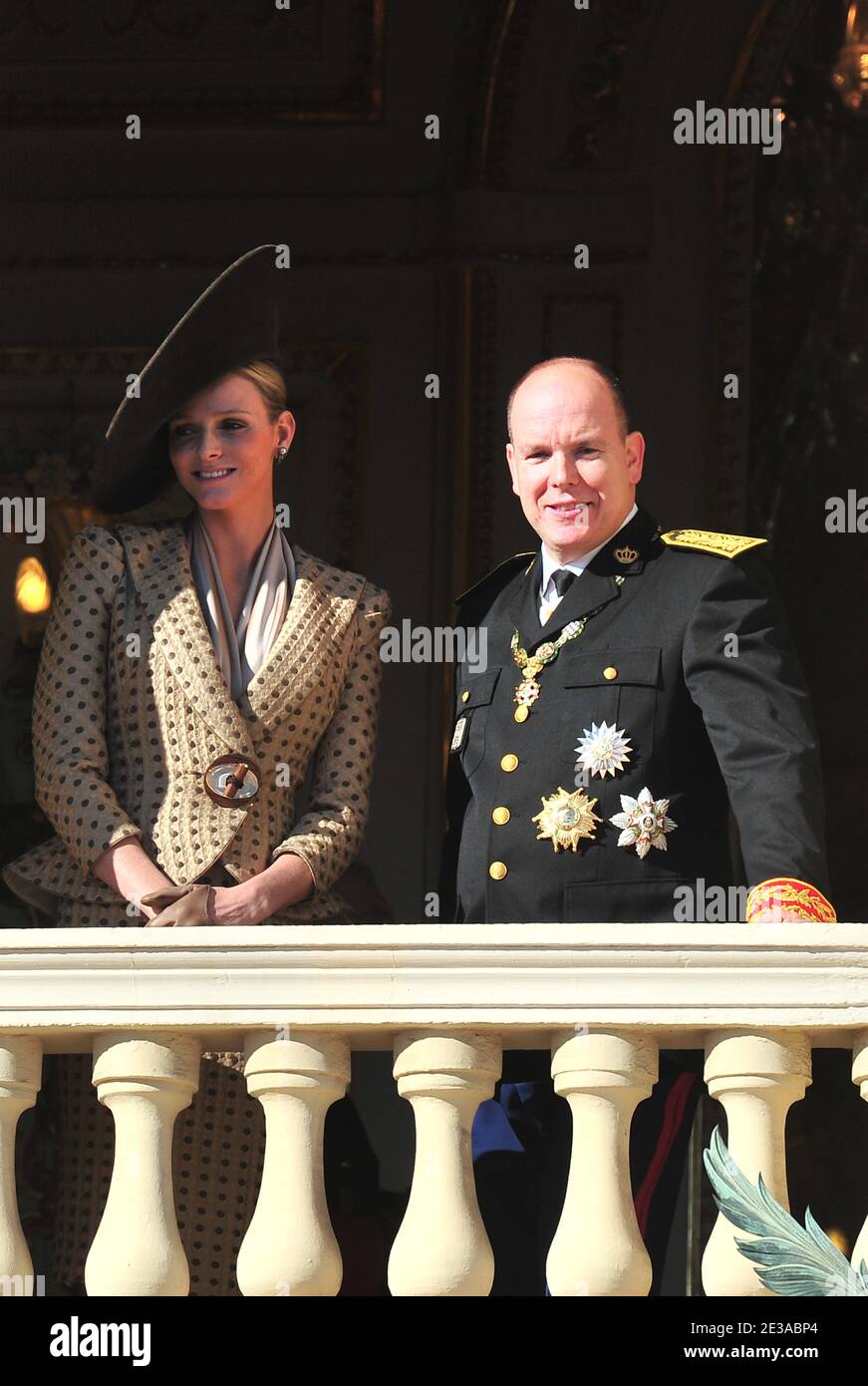 HSH der Prinz Albert II. Von Monacos Verlobter Charlene Wittstock und ...