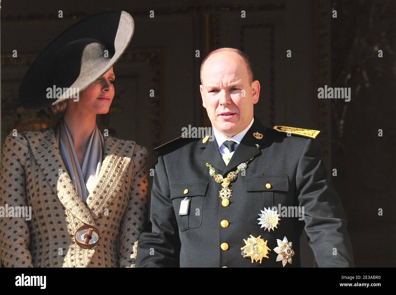 HSH der Prinz Albert II. Von Monacos Verlobter Charlene Wittstock und ...