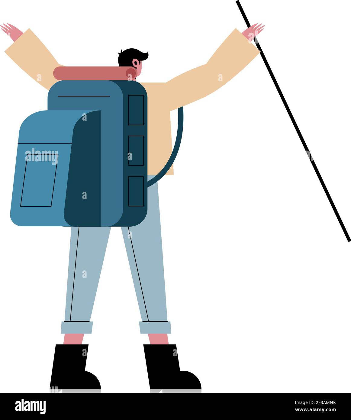 The excursionist cartoon -Fotos und -Bildmaterial in hoher Auflösung ...