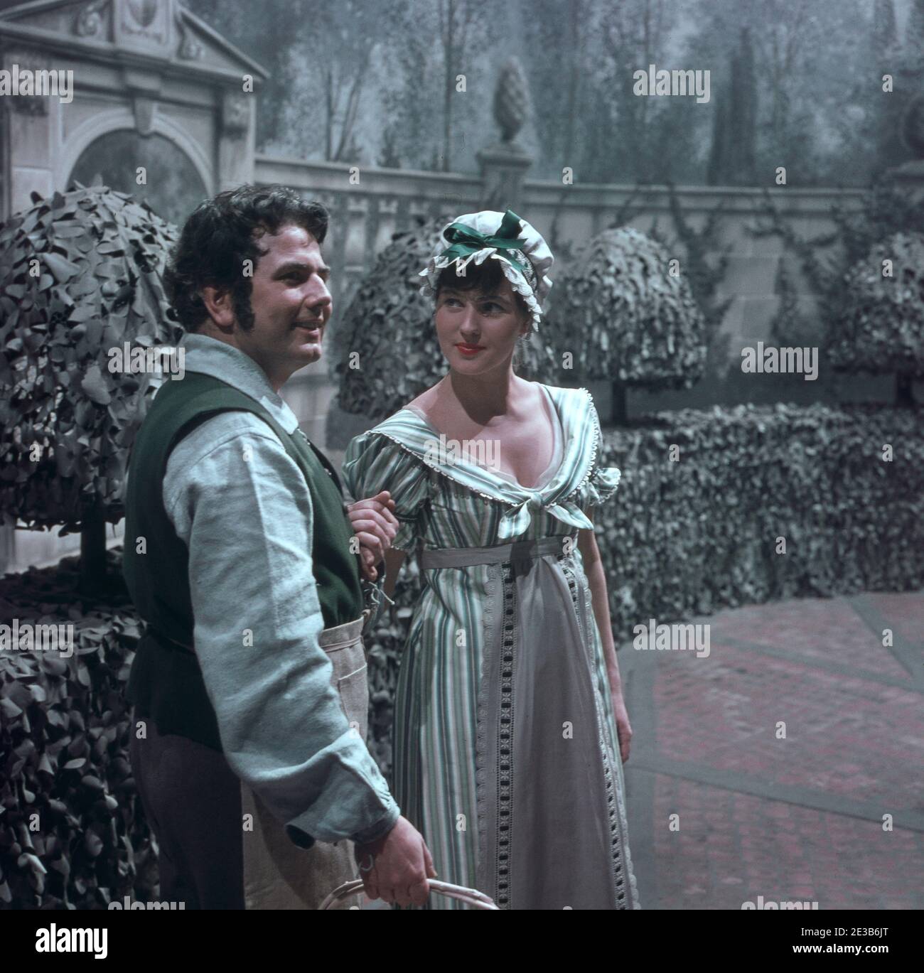 Jürgen Förster als Gorenflot und Ilse Köhler als Rosalie in der Schwur ...