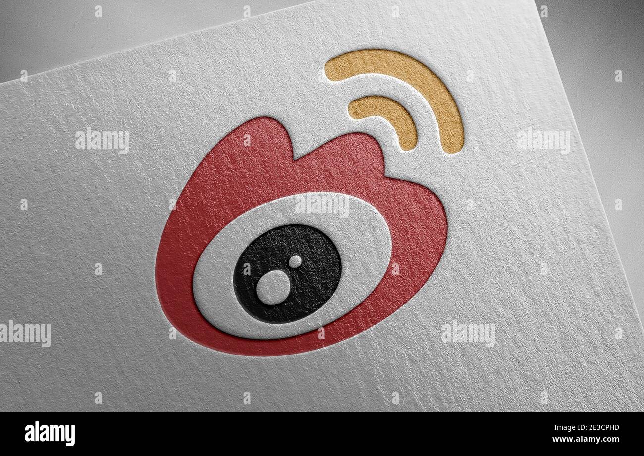 Logo sina weibo -Fotos und -Bildmaterial in hoher Auflösung – Alamy