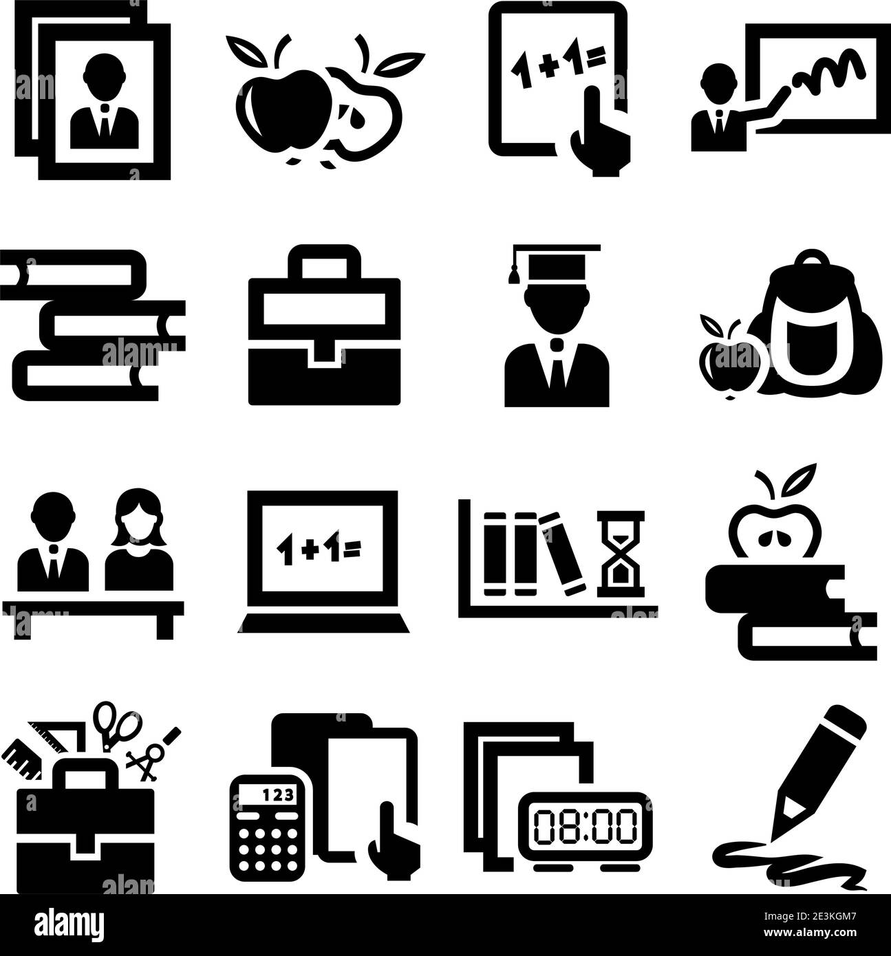 Piktogramm set vektor vektoren -Fotos und -Bildmaterial in hoher Auflösung – Alamy