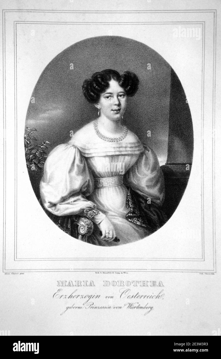 Maria dorothea -Fotos und -Bildmaterial in hoher Auflösung – Alamy