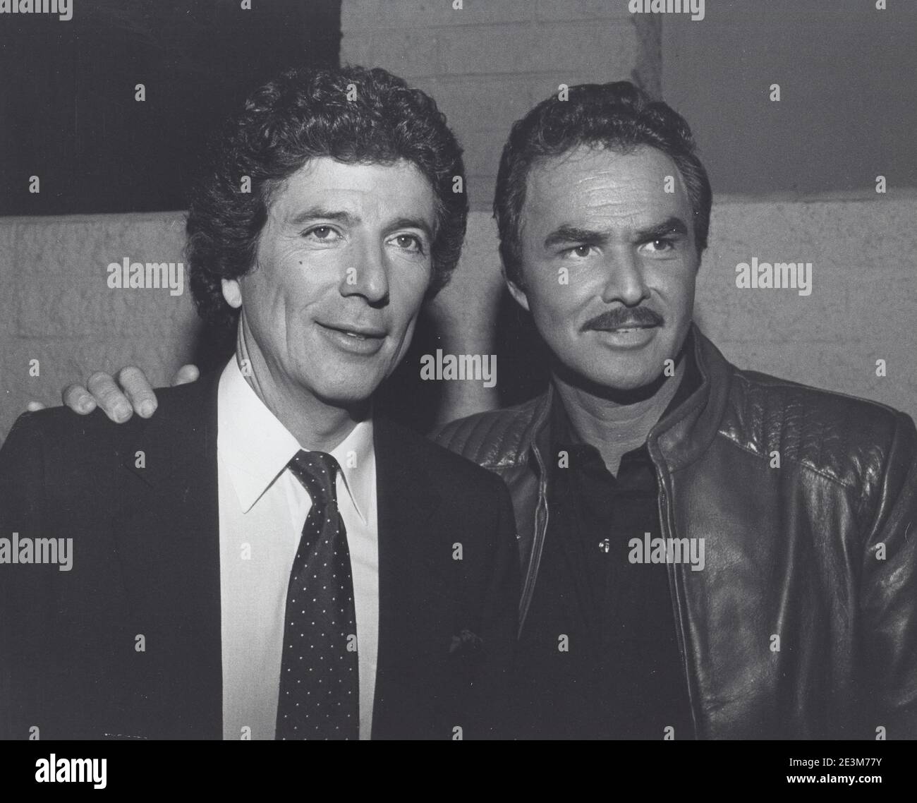BURT REYNOLDS bei einem Auftritt auf der Johnny Carson Show, NBC Studio ...