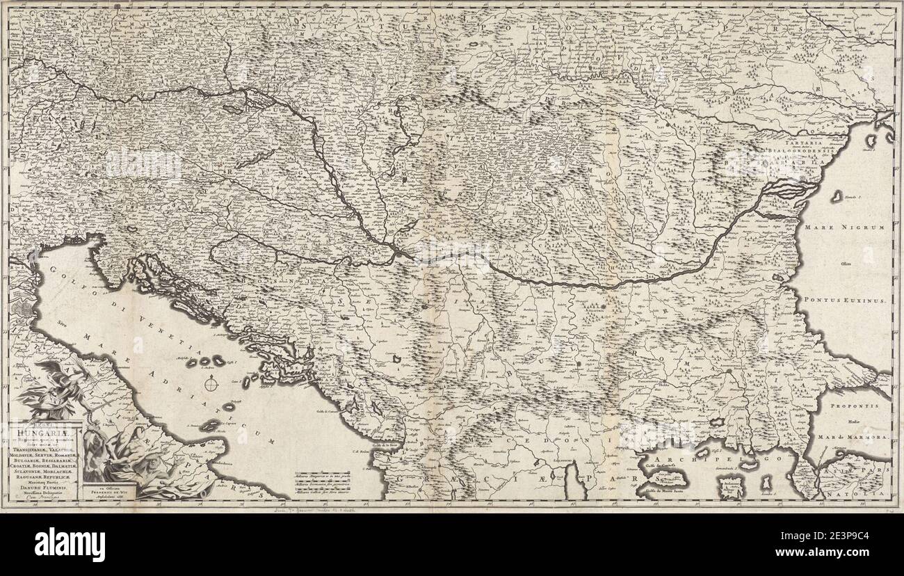 Balkan peninsula map -Fotos und -Bildmaterial in hoher Auflösung – Alamy