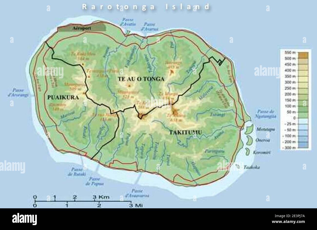 Rarotonga karte -Fotos und -Bildmaterial in hoher Auflösung – Alamy