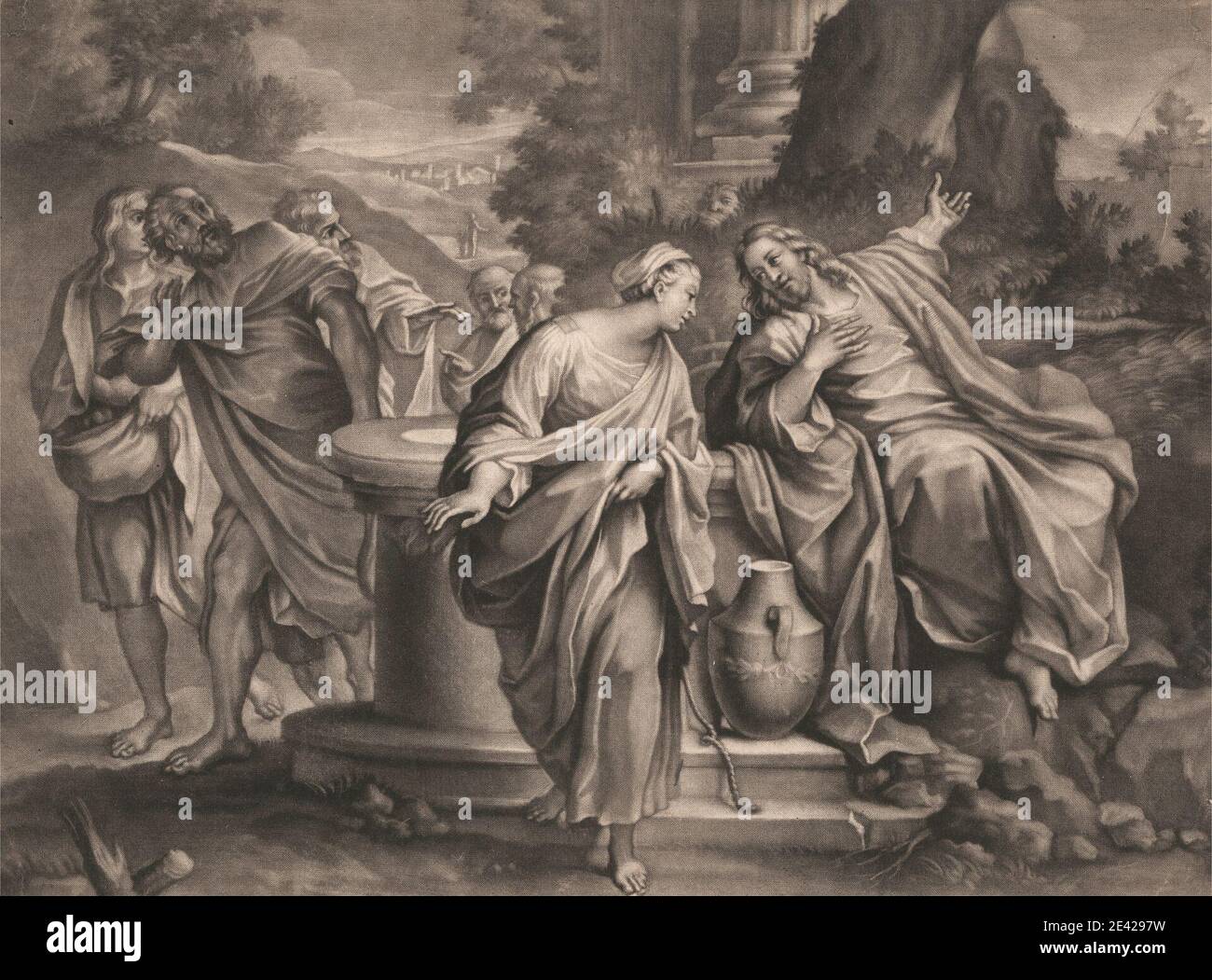 Jesus und die frau von samaria -Fotos und -Bildmaterial in hoher ...