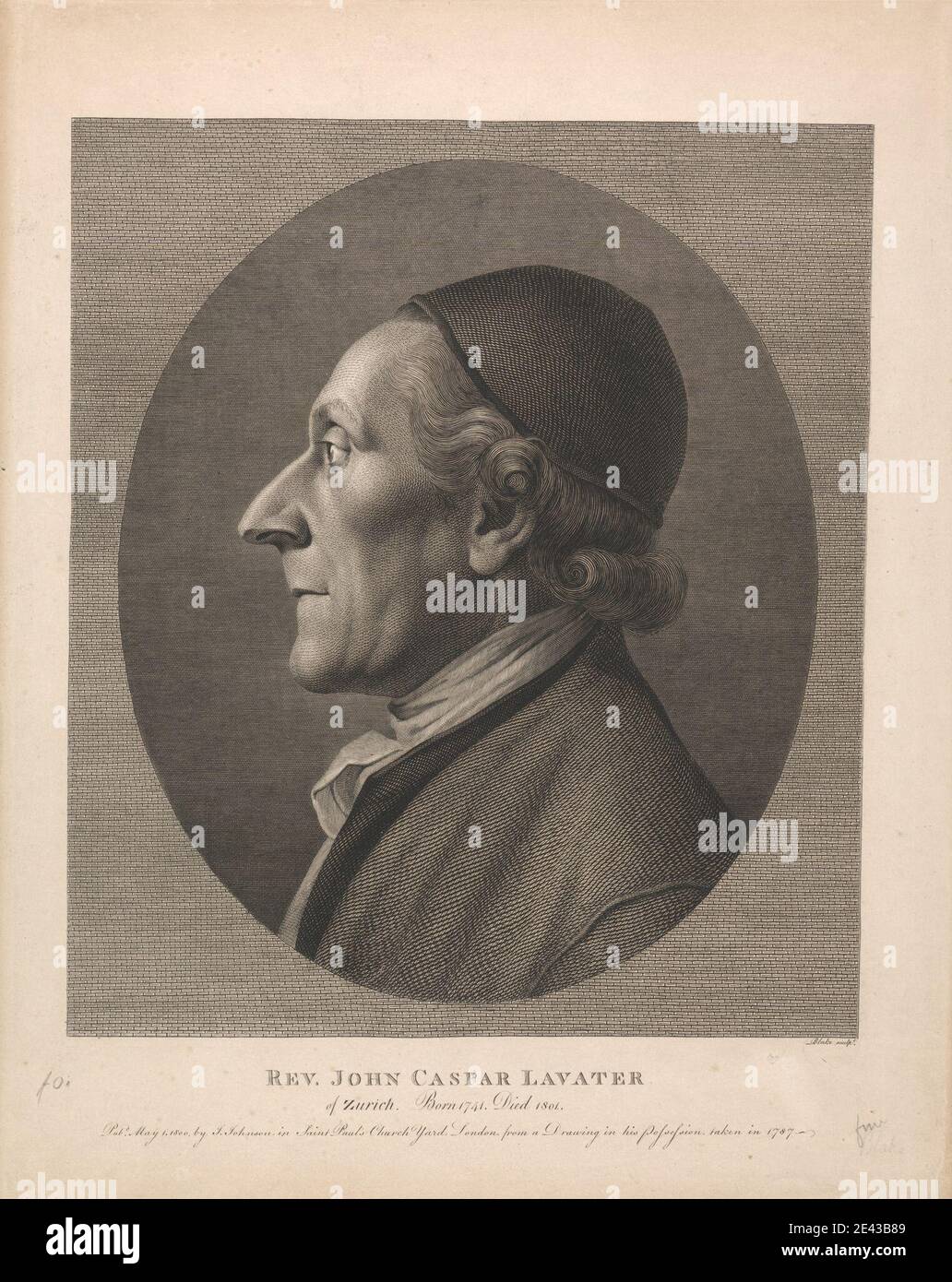 John caspar lavater -Fotos und -Bildmaterial in hoher Auflösung – Alamy