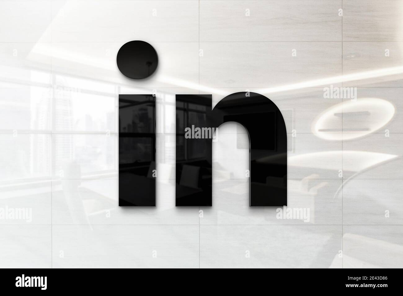 Linkedin logo app icon -Fotos und -Bildmaterial in hoher Auflösung – Alamy