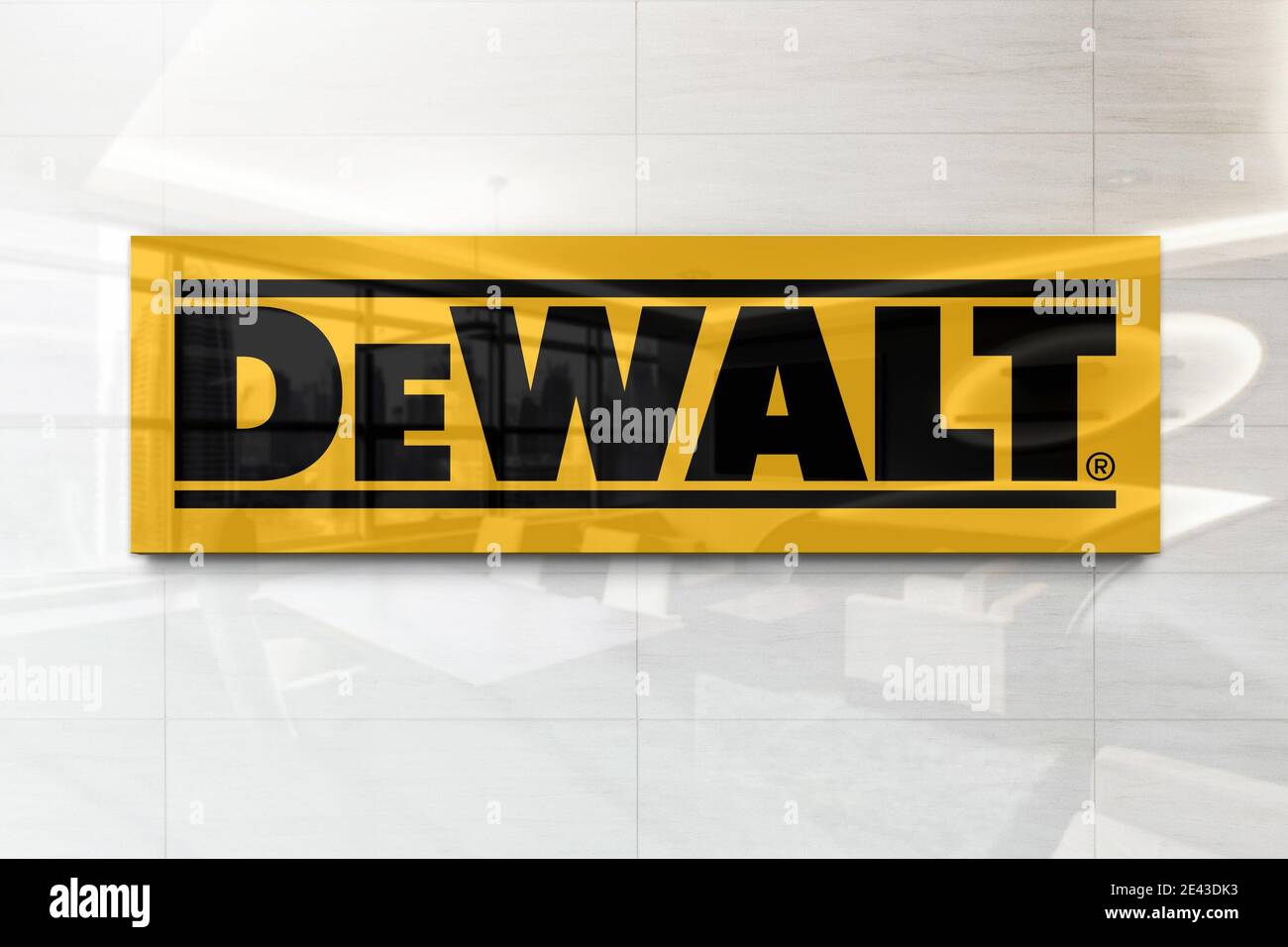 Dewalt logo -Fotos und -Bildmaterial in hoher Auflösung – Alamy