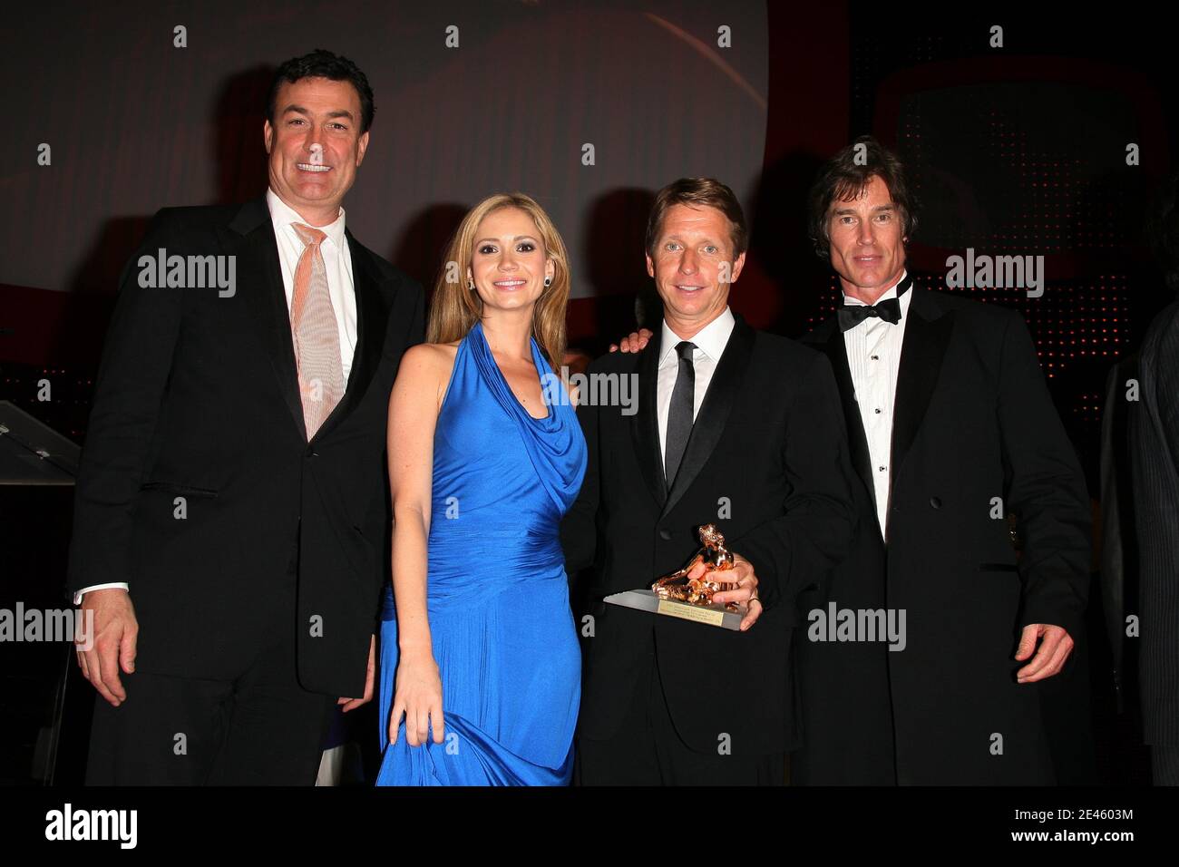 Ronn Moss, Ashley Jones, Dan Mc Vicar und Produzent Bradley Belle ...