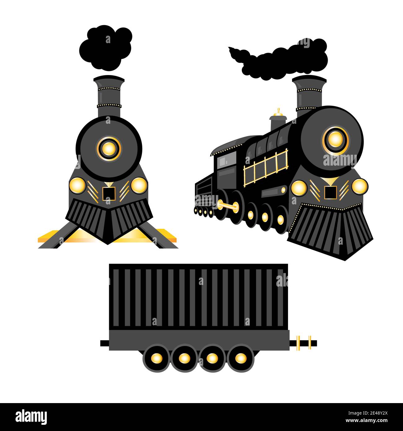 Alte oldtimer details Stock-Vektorgrafiken kaufen - Alamy