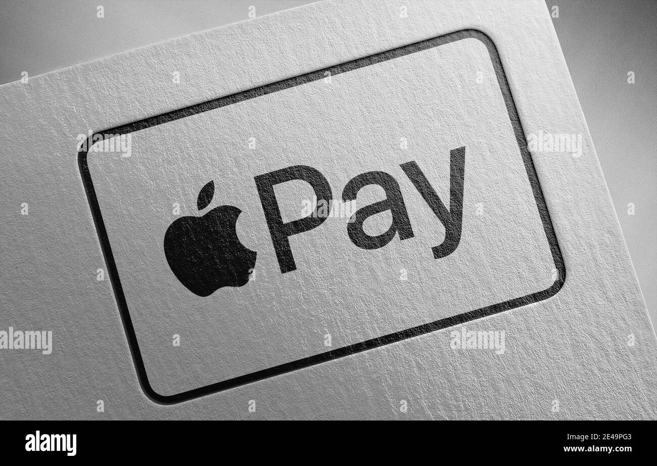 Apple pay logo -Fotos und -Bildmaterial in hoher Auflösung – Alamy
