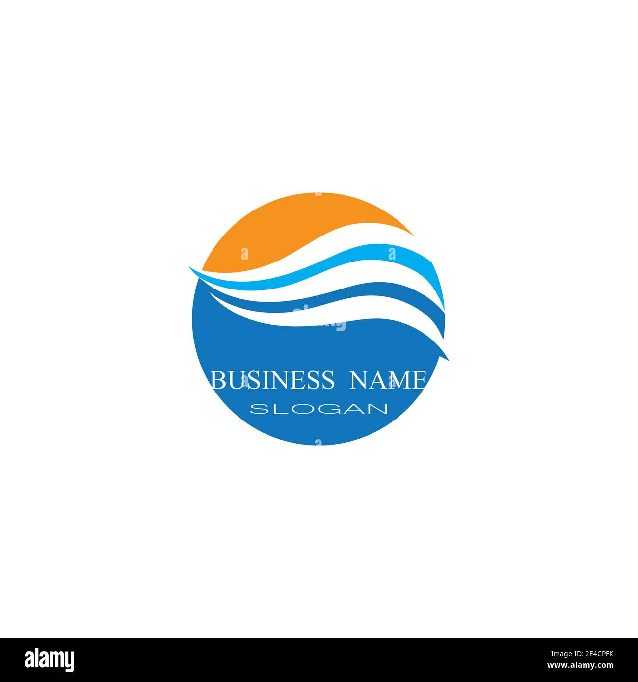 Kreis wellen logo vektor -Fotos und -Bildmaterial in hoher Auflösung ...