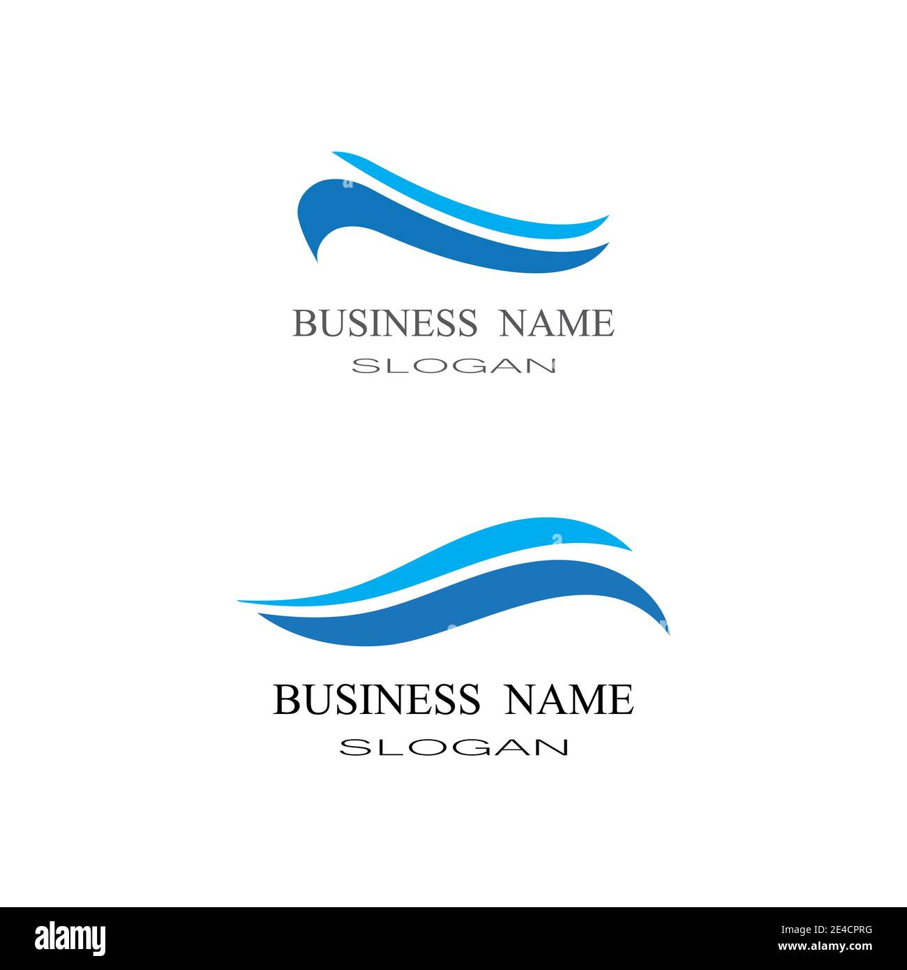 Kreis wellen logo vektor -Fotos und -Bildmaterial in hoher Auflösung ...