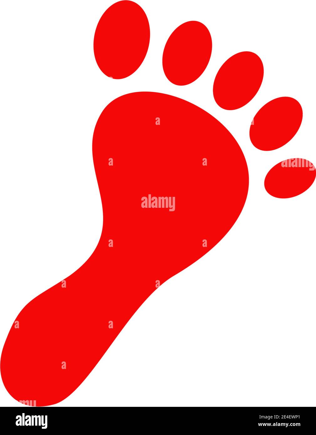 Palm Fuß Symbol Logo Design Inspiration Vektor Vorlage Stock ...