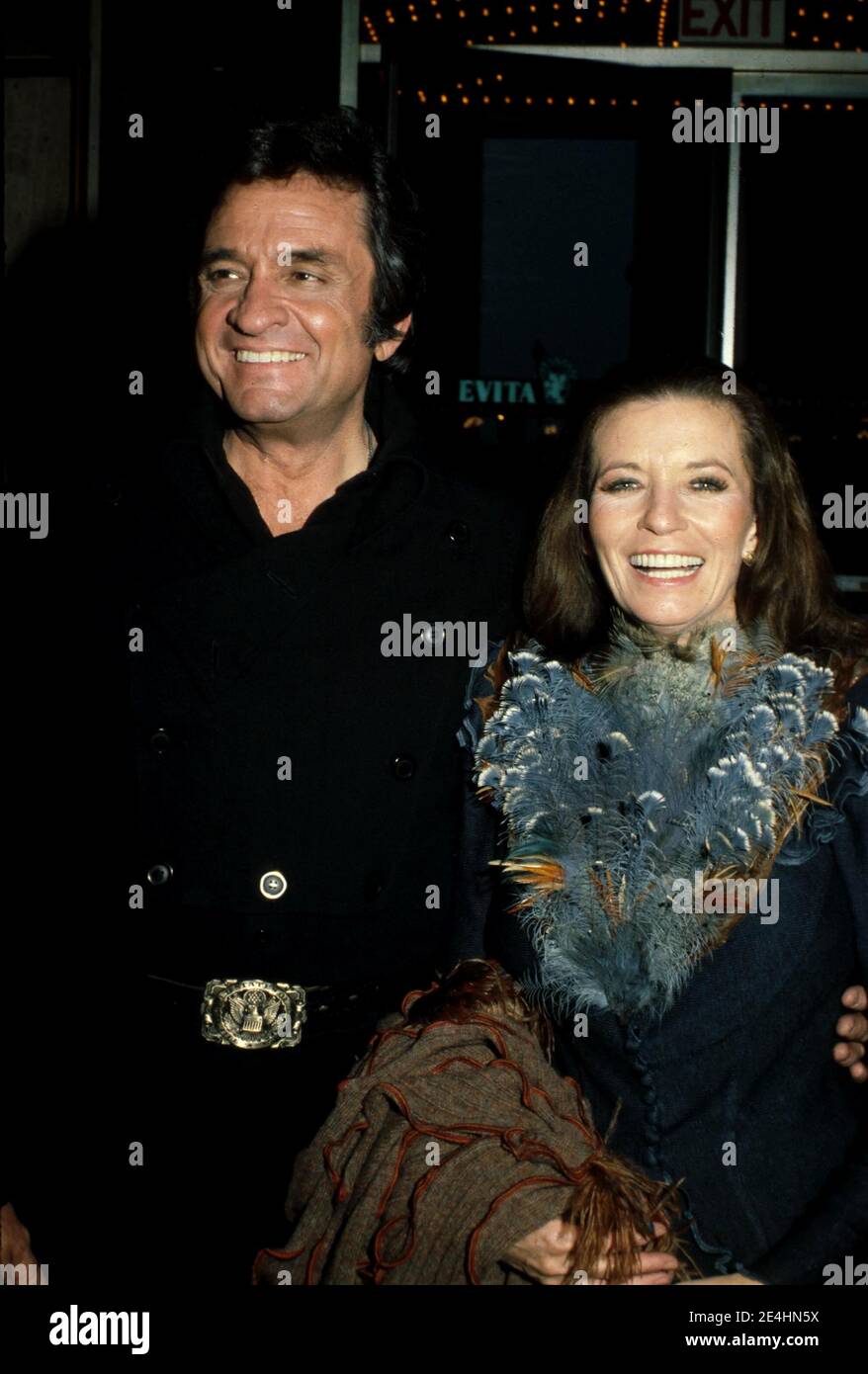 Johnny Cash und June Carter Cash 1979 Credit: Ralph Dominguez ...