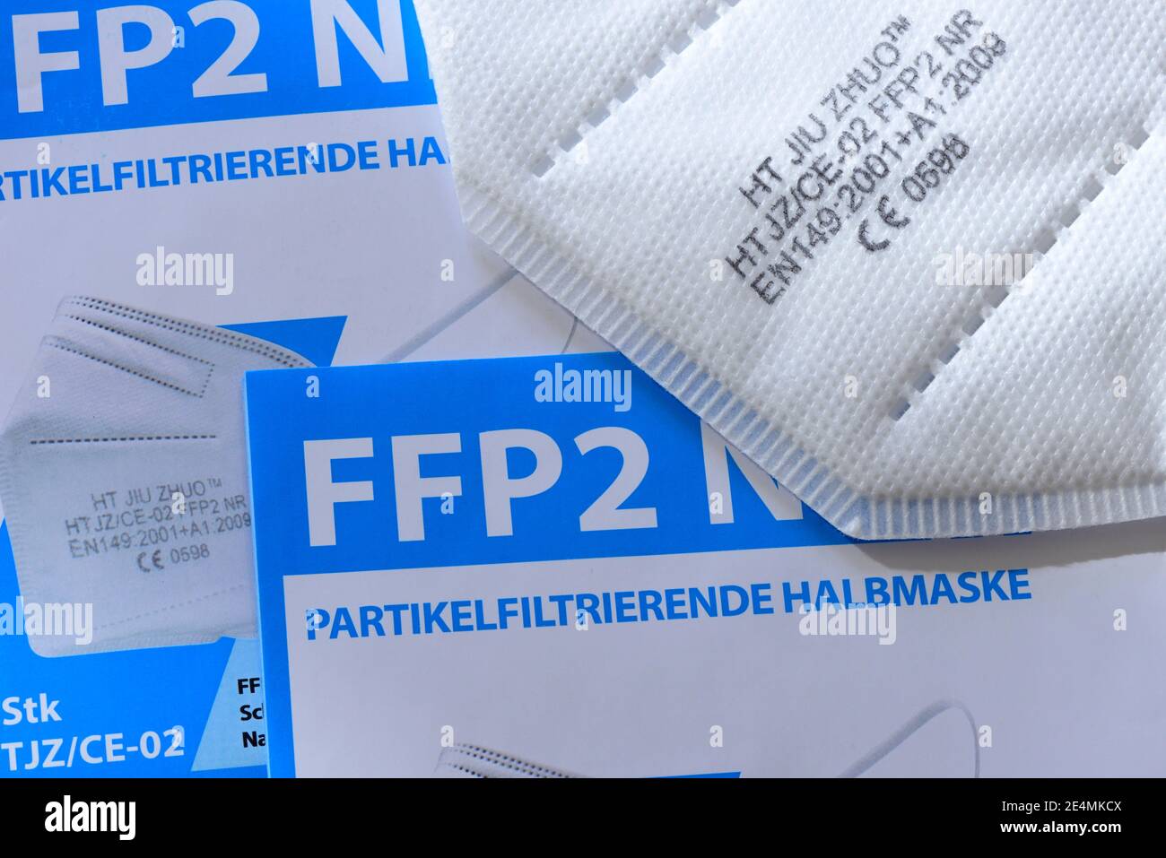 Maske Ffp2 Medizinisch Stockfotos und -bilder Kaufen - Alamy