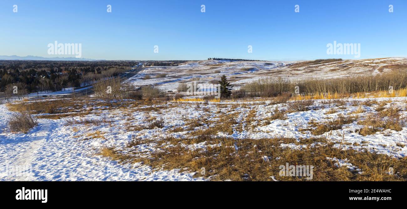Alberta calgary kanada schneewinter -Fotos und -Bildmaterial in hoher ...