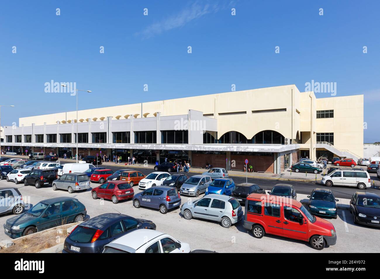Ankunft Flughafen Rhodos