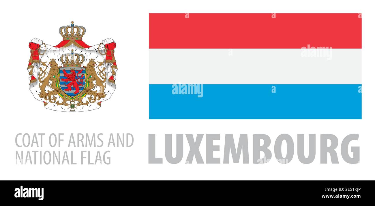 Luxembourg Emblem Stockfotos und -bilder Kaufen - Alamy