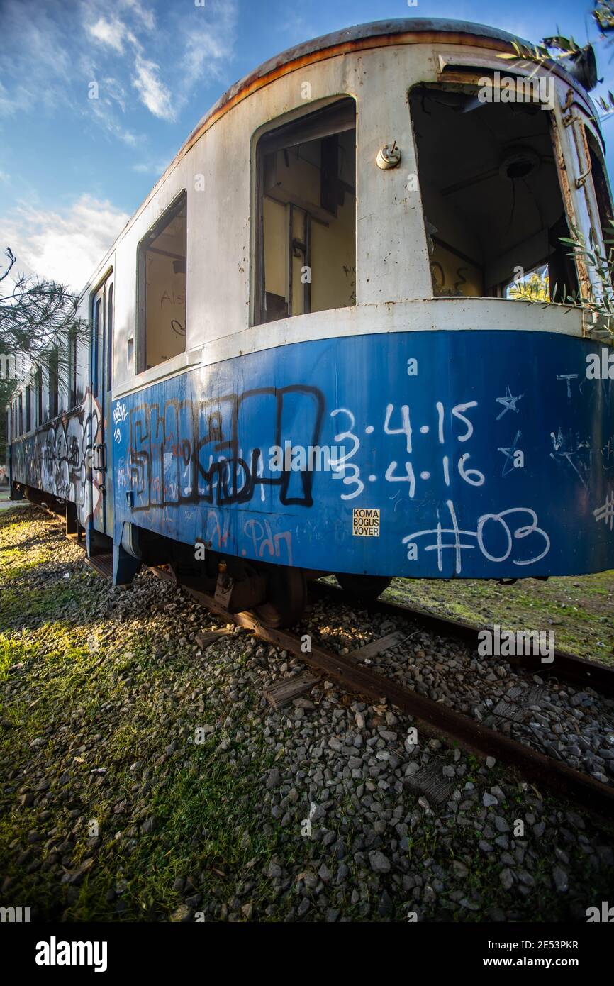 Historischer Alter Eisenbahnwaggon Stockfotos und -bilder Kaufen - Alamy
