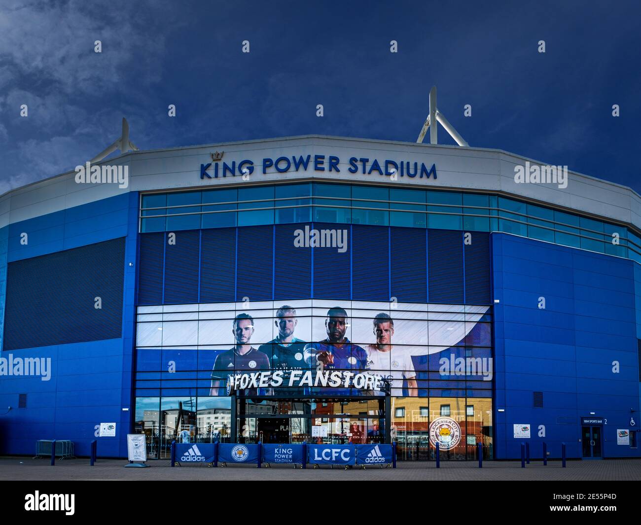 Das King Power Stadium, Heimstadion des Leicester City Football Club ...
