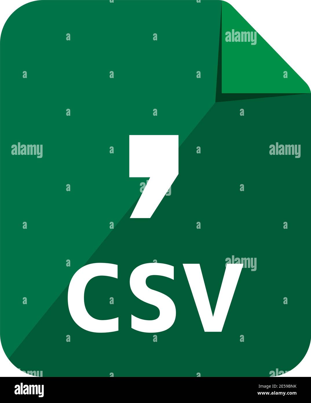 CSV-Symbol: Darstellung der Vektorsymbole im Hauptdateiformat ...
