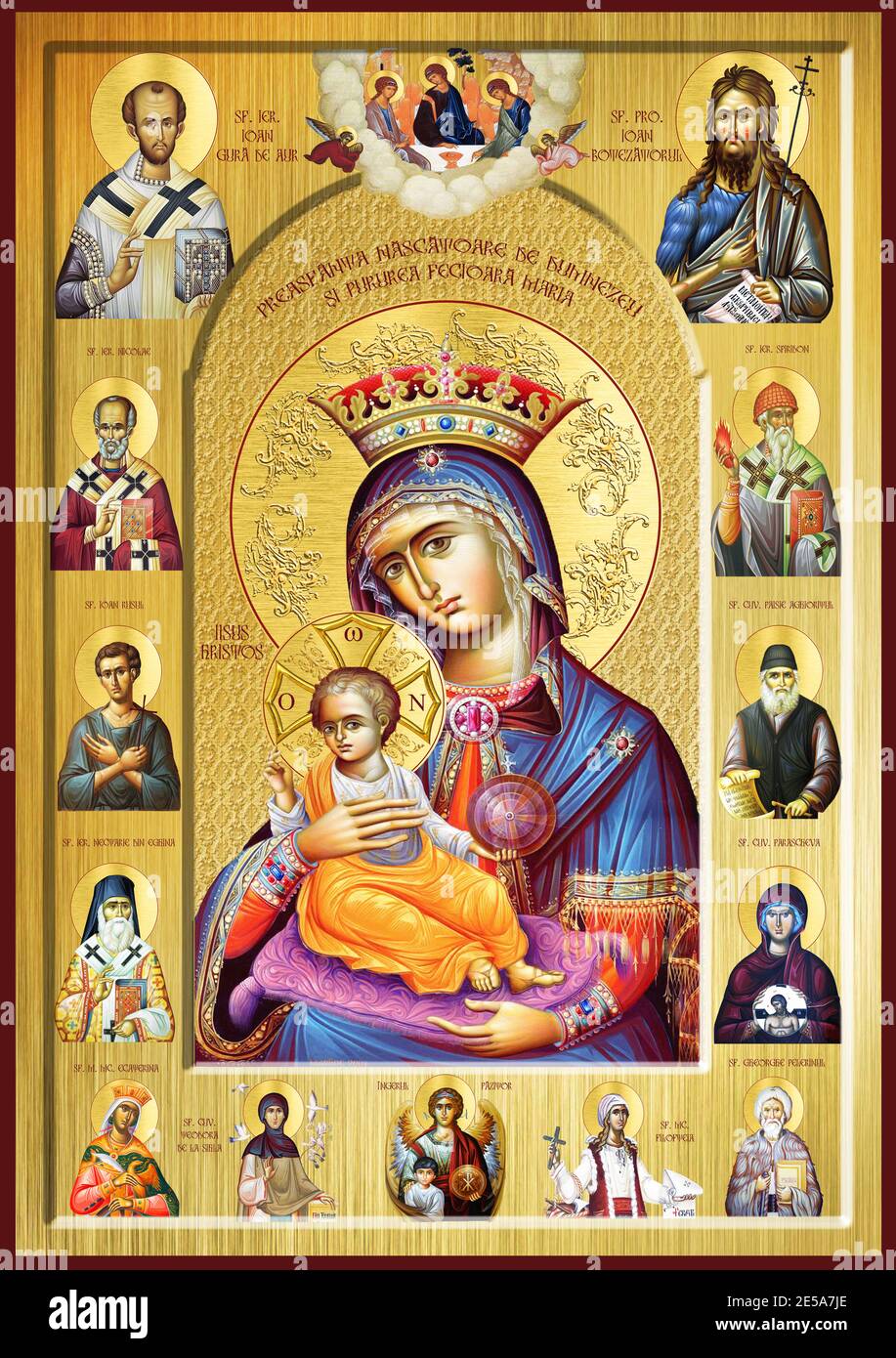 Byzantinische ikonenmalerei -Fotos und -Bildmaterial in hoher Auflösung – Alamy