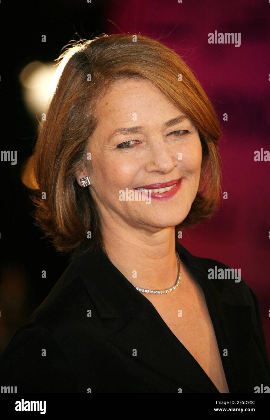 Charlotte rampling red carpet Stockfotos und -bilder Kaufen - Alamy