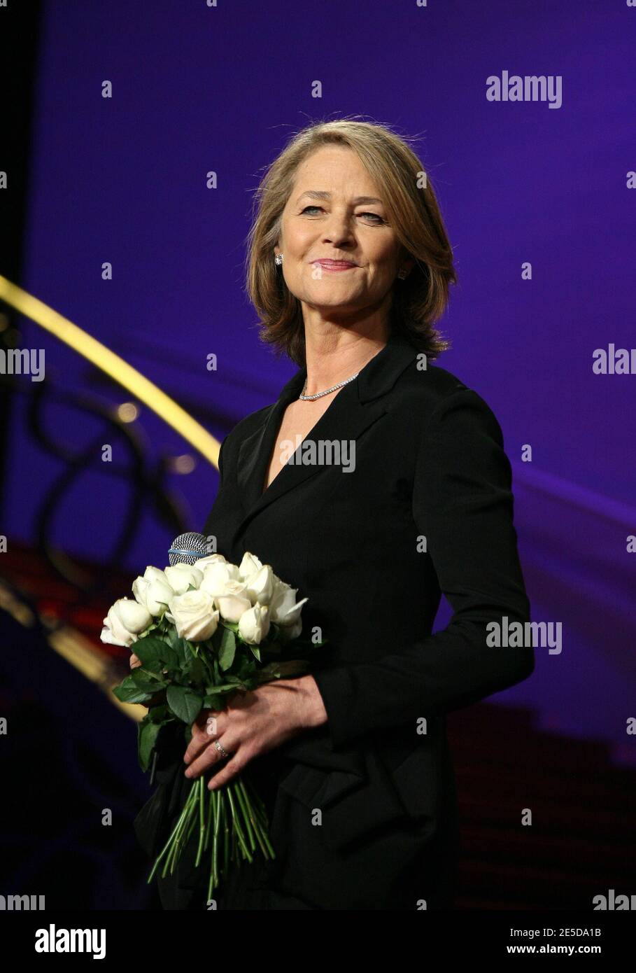 Charlotte rampling red carpet Stockfotos und -bilder Kaufen - Alamy