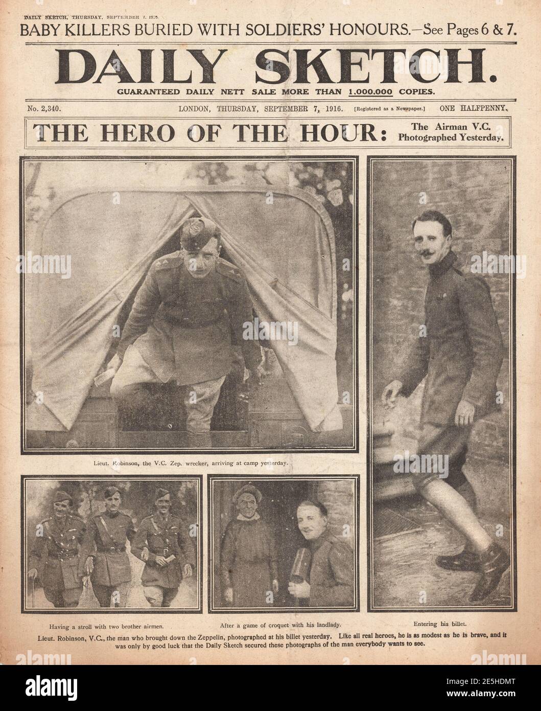 William leefe robinson -Fotos und -Bildmaterial in hoher Auflösung – Alamy