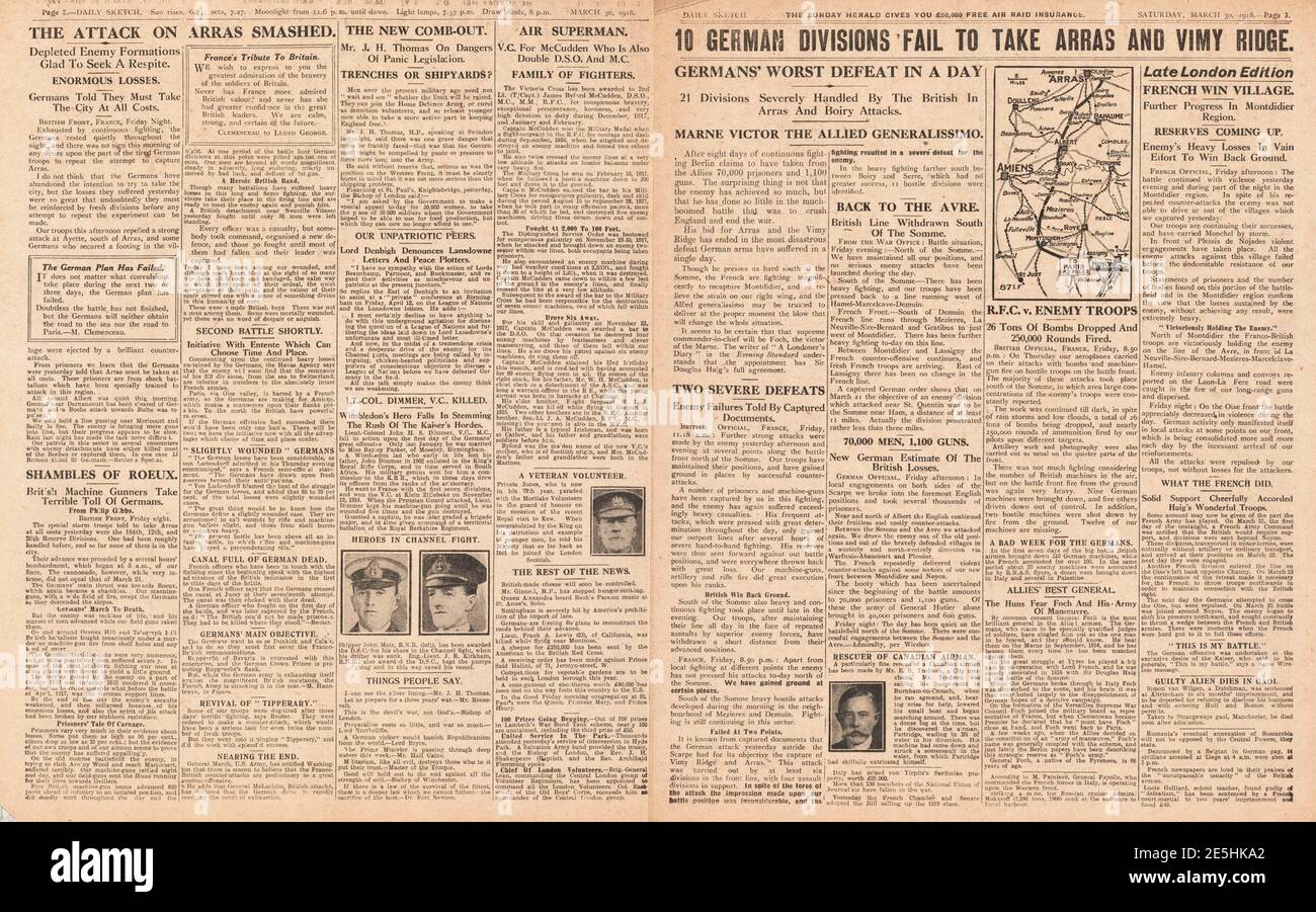 Spring offensive 1918 -Fotos und -Bildmaterial in hoher Auflösung – Alamy