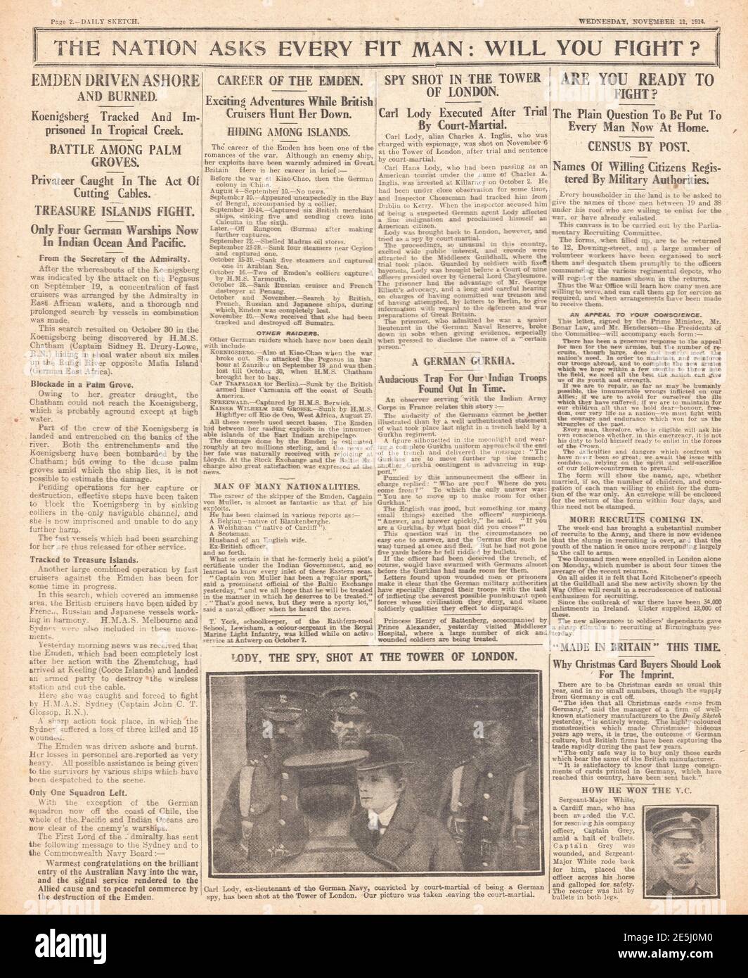 Carl lody -Fotos und -Bildmaterial in hoher Auflösung – Alamy