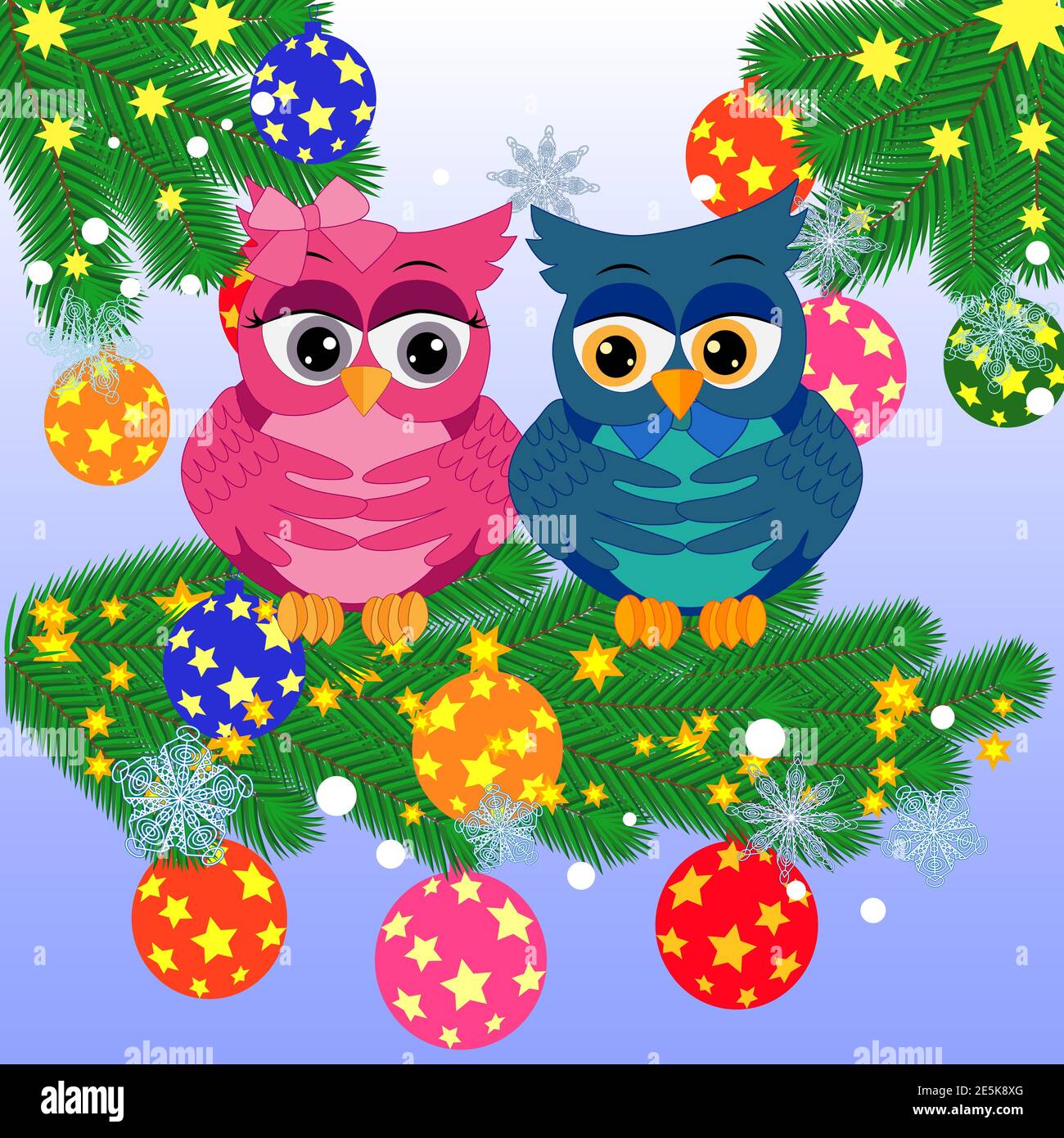 Eulen cartoons Stock-Vektorgrafiken kaufen - Alamy