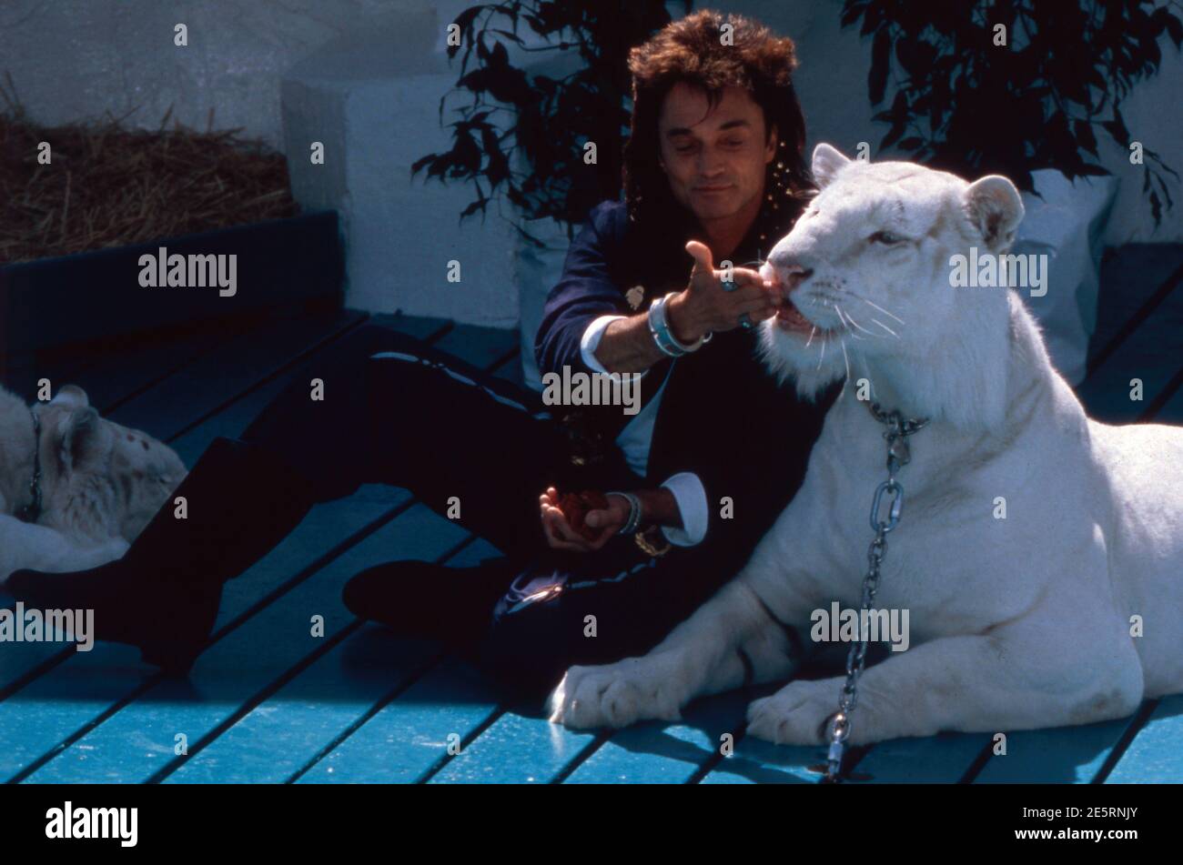Siegfried and roy tiger -Fotos und -Bildmaterial in hoher Auflösung – Alamy